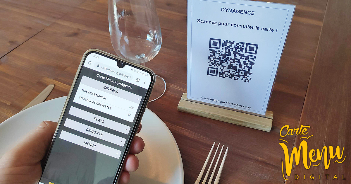 Menu QR Code Pour Restaurants Et Bars Sur T l phone Menu QR Code Pour Restaurants Et Bars Sur T l phone